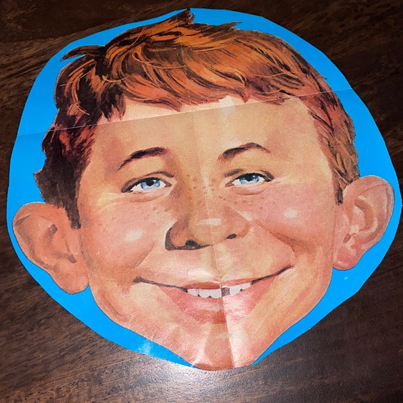 Vintage Mad Magazine Alfred E Neuman Mask www.muniatalaya.gob.pe